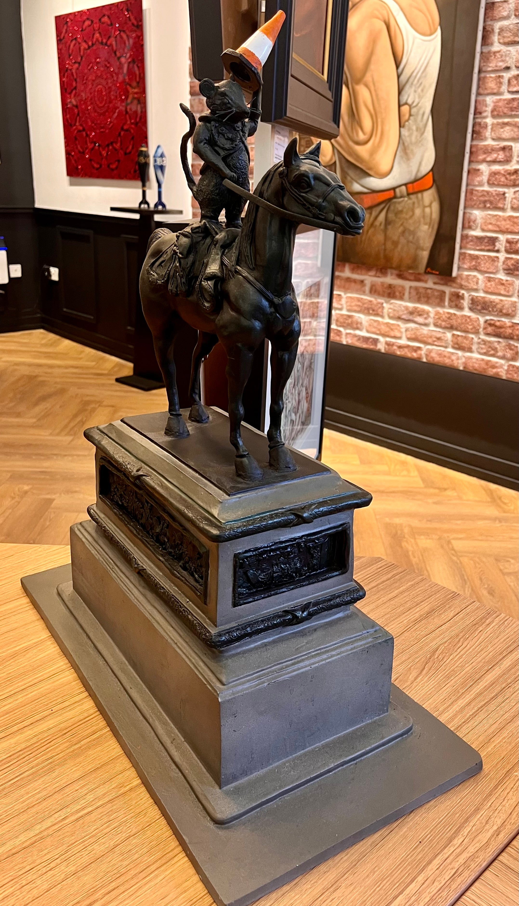 Tip Of The Cone Sculpture by Rebel Bear – Robertson Fine Art