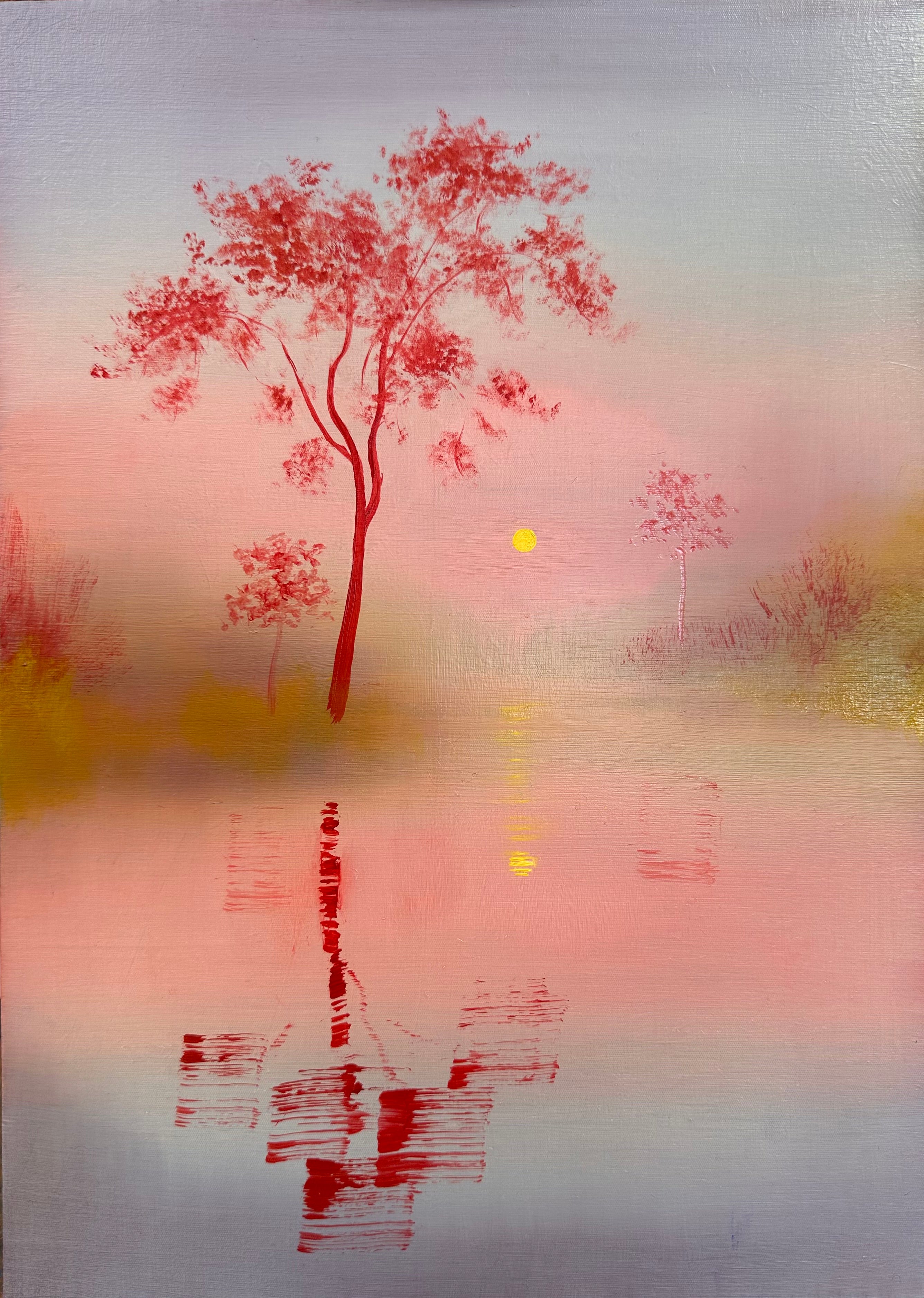 Original Flower Moon by Simone Russell – Robertson Fine Art